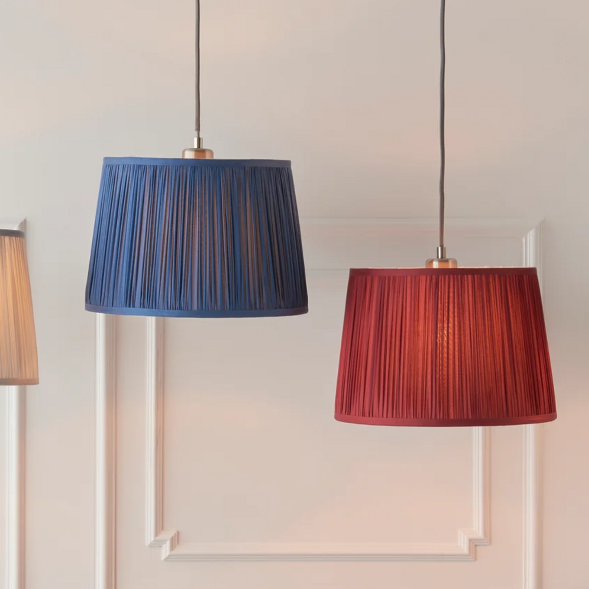 Vibrant Fabric Shades: Bringing Colour to Pendant Lighting – Comet Lighting