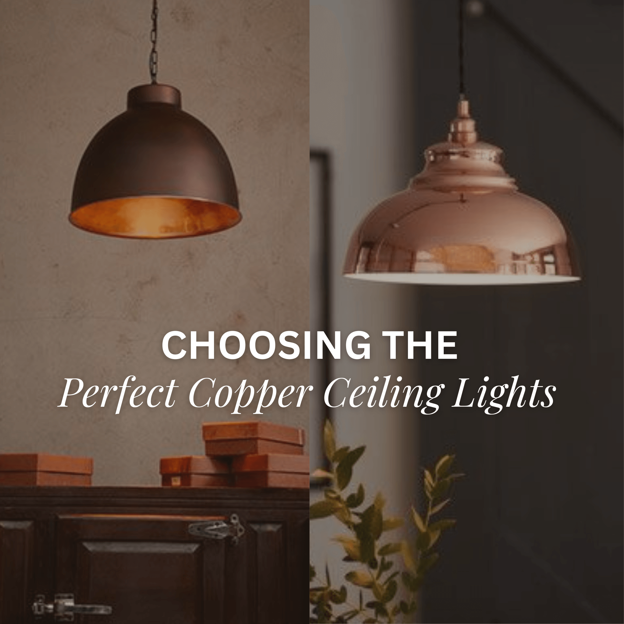 Choosing the Perfect Copper Ceiling Light: Tips and Inspiration – Comet ...