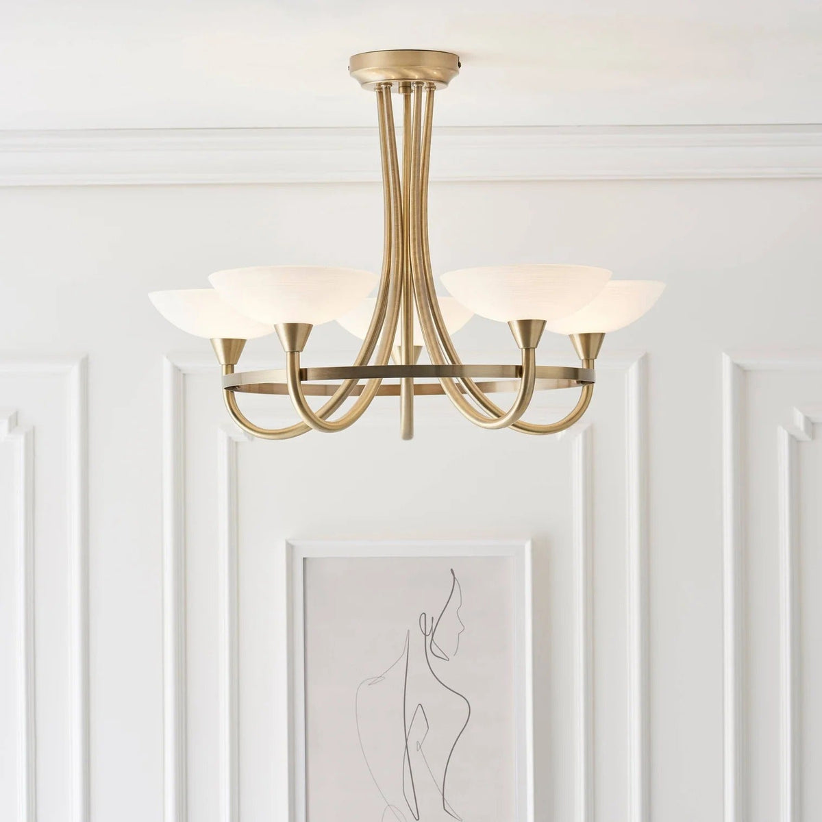 Gold & Brass Ceiling Lights | Comet Lighting UK