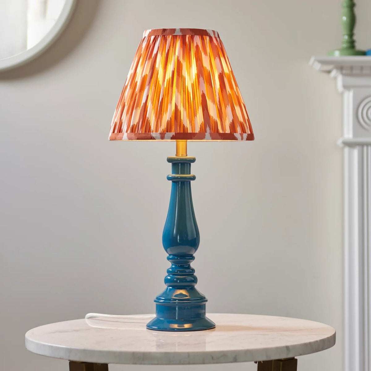 Fabric Table Lamps | Comet Lighting UK