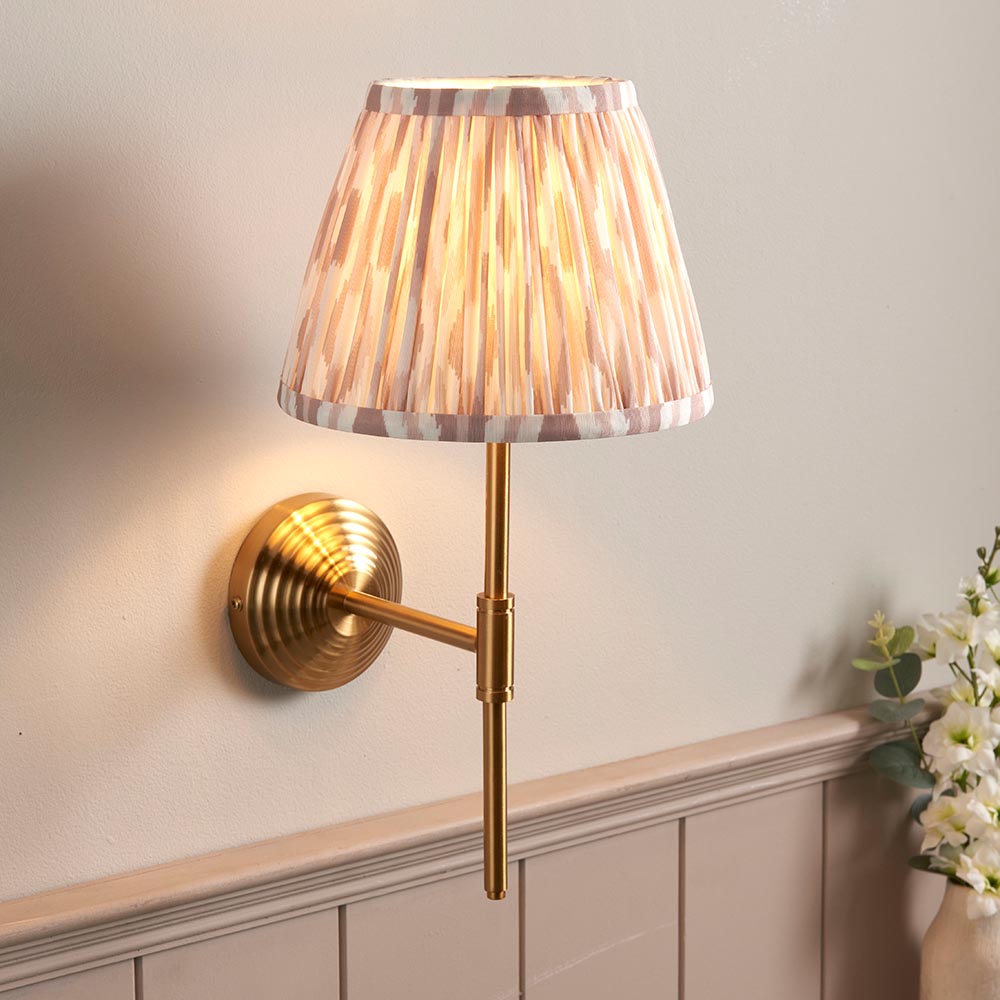 Obelisk T Bar & Ikat 20cm Neutral shade – Comet Lighting