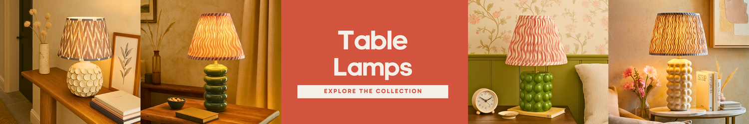 Buy Table Lamps for Bedside & Lounge | Comet Lighting – Page 7