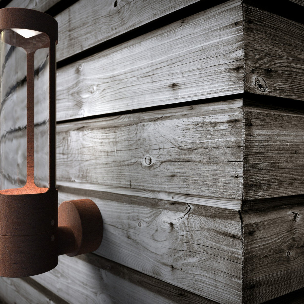 Helix | Wall light | Corten – Comet Lighting