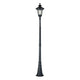 Chicago 1 Light Single Head Lamp Post Textured Black – Comet Lighting