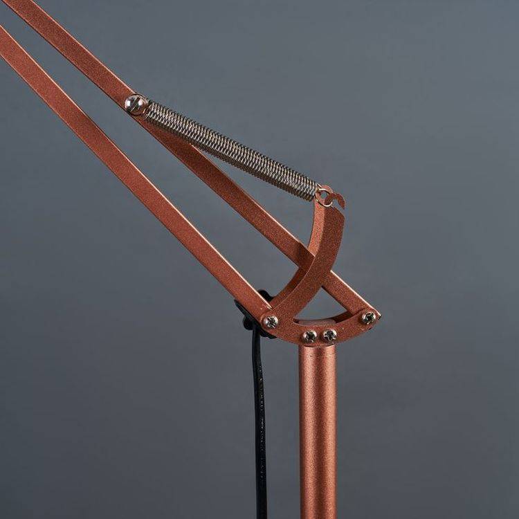 Buy Minisun Noya Adjustable Task Floor Lamp Copper in UK at the lowest ...