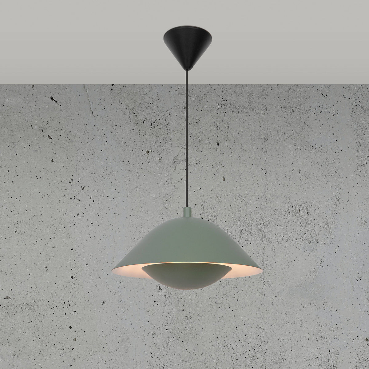 Freya 35 | Pendant | Dusty green – Comet Lighting