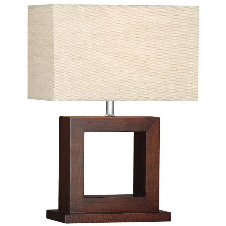 Searchlight 9000 Cosmopolitan Wood Table Lamp Matching Shade – Comet ...
